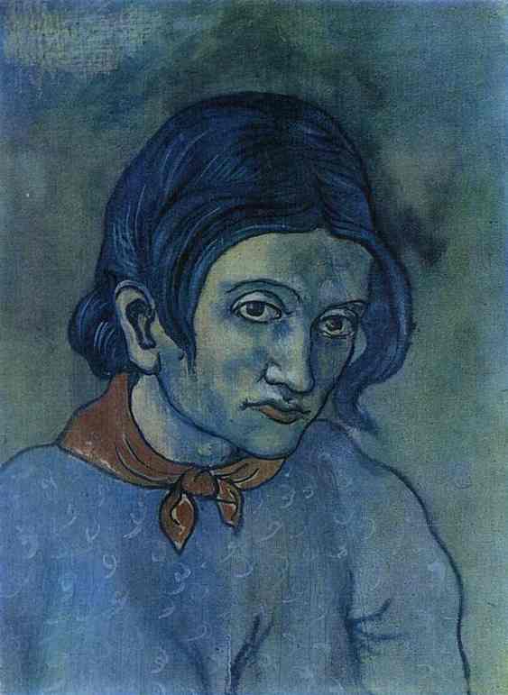 Pablo Picasso - Breakfast of a Blind Man. Pablo Picasso all paints ...